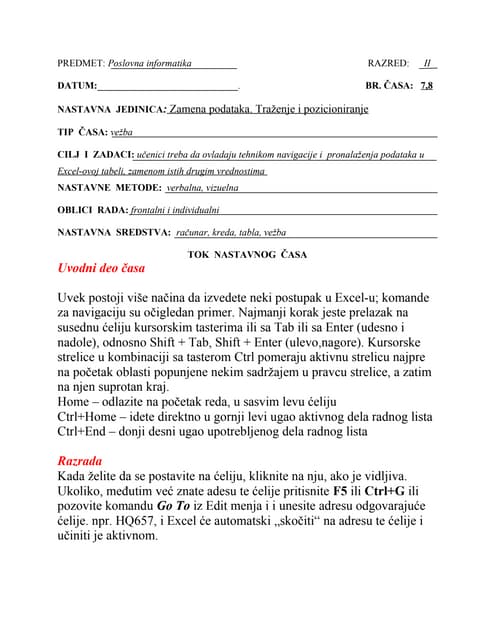 Uređivanje tabela | PPTX