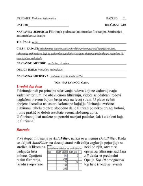 Rešenje zadatak formatiranje | PDF