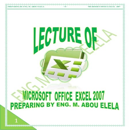 Excel 2007 | PDF