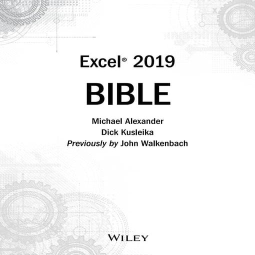Microsoft Excel 2019 Bible - PDF Room.pdf