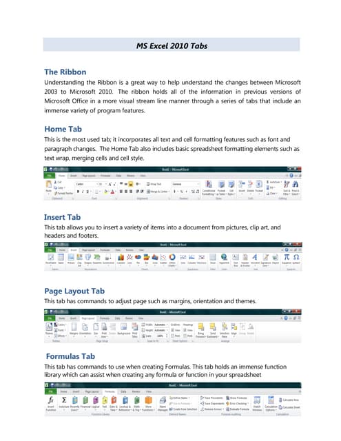 Ms Excel 2010 Tutorial 3 Pdf 7719