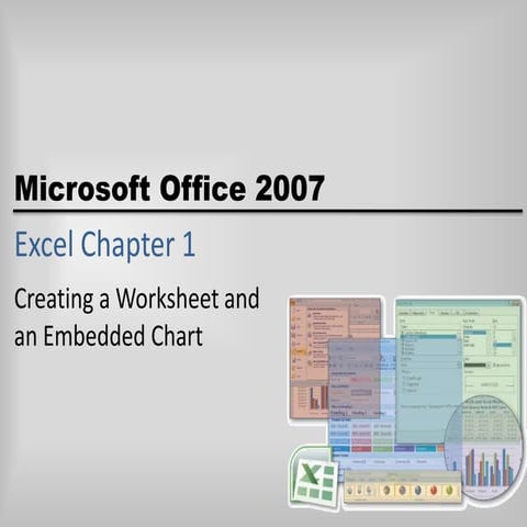 Excel chapter 1 | PPT