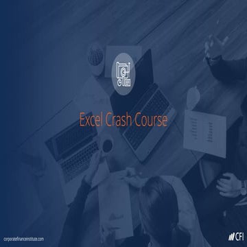 ExcelCrashCoursePresentation-1537477049179.pdf | Business Accounting ...