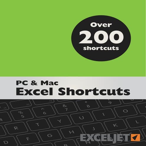 Exceljet excel shortcuts_160623 | PDF