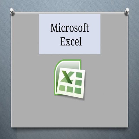 تعلم اكسل بخطوات.ppt