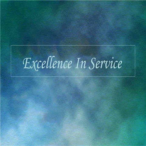 Excellence in service | PPT