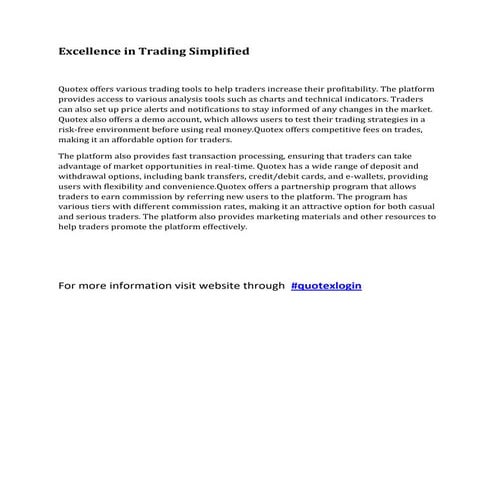 Excellence in Trading Simplified.docx