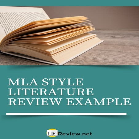 Excellent MLA Style Literature Review Example | PDF