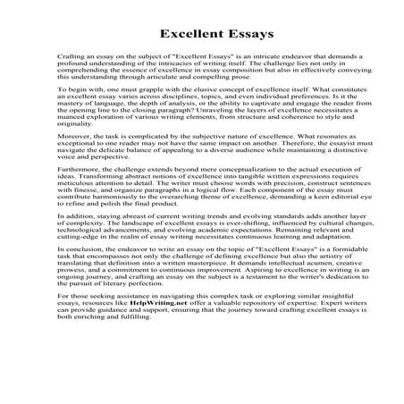 Excellent Essays. Sussex County Community College | PDF | Free Download