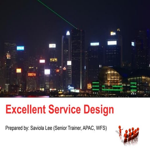 Excellent Service Design | PPT
