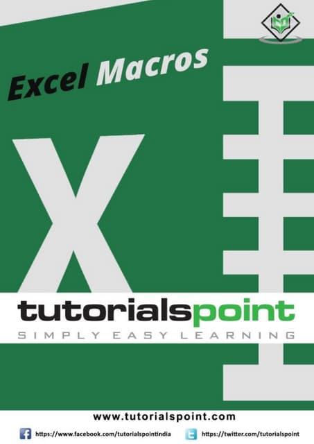 Excel Macros Tutorial Pdf 6941