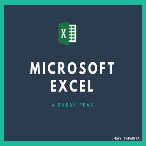 Microsoft Excel sneak peak | PPT