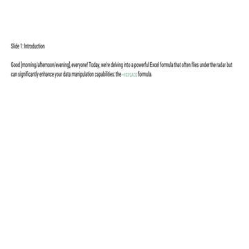 Excel Replace Formula Ppt 3898