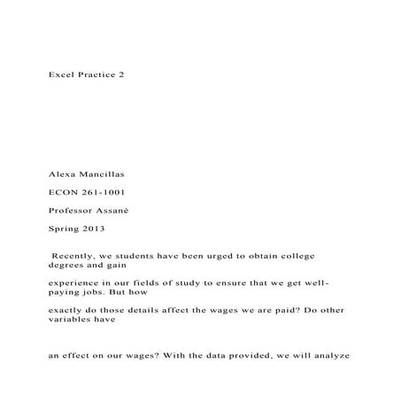 Excel Practice 2 Alexa Mancillas EC.docx