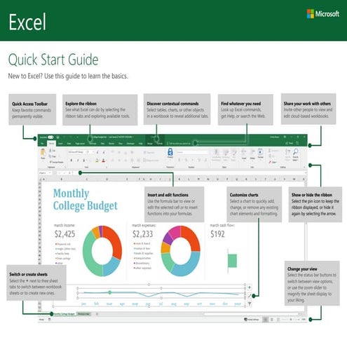 Excel Quick Start Guide | PDF