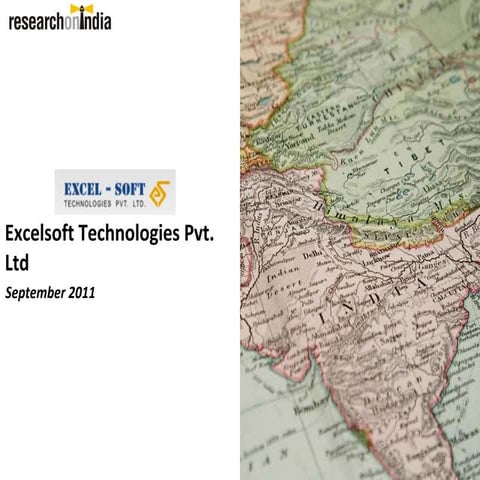 Excelsoft technologies pvt. ltd. - Company Profile | PPT