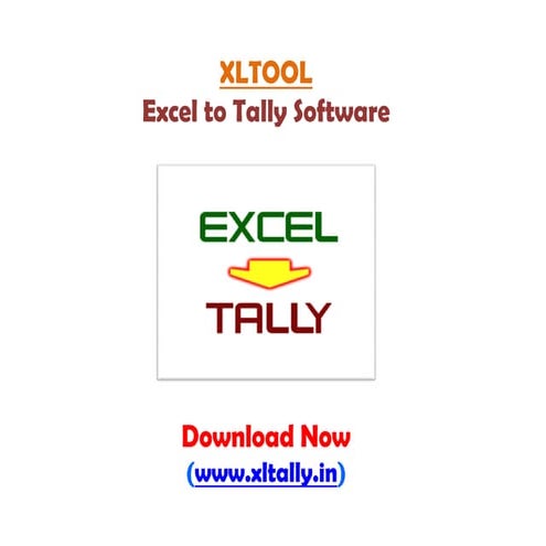 Excel to Tally Software | PPT