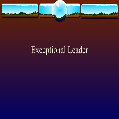 Exceptional Leader | PPS