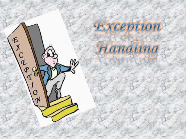 Exception handling & logging in Java - Best Practices (Updated)