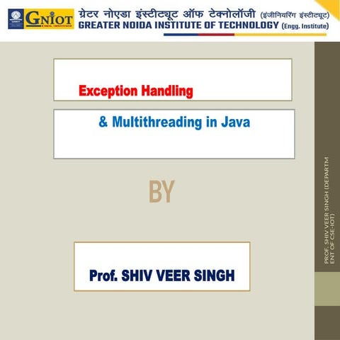 Exception Handling and MultiThreading in Java Unit-2.pptx