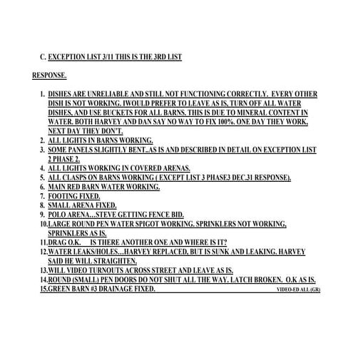 Exception list 3 | PPT