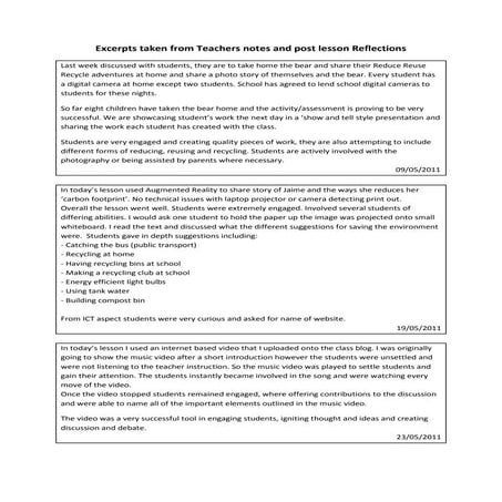 A photo story criteria sheet | DOCX