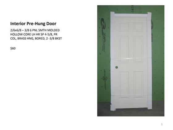 Bill of Quantities ( Door and Window ) | DOCX