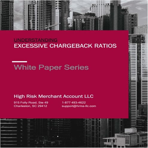 Excessive Chargeback Ratios | PDF