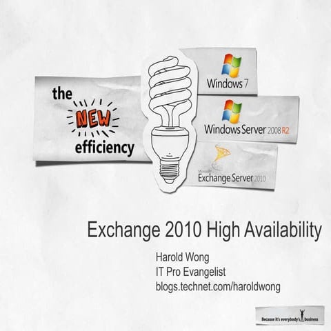 Microsoft Exchange Server 2010 | PPTX