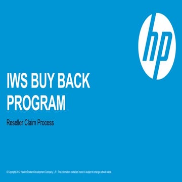 Exchange offer process -HP Printer | PPTX