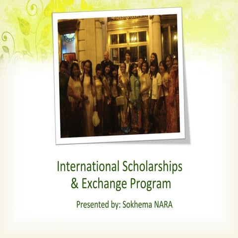 Exchange program | PPT