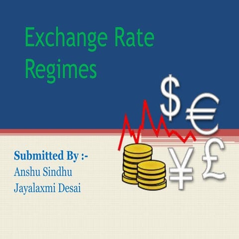 Exchange rate regimes | PPTX