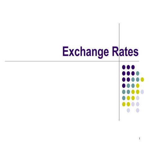 Exchange rates | PPT | Stocks and Bonds | Personal Investing