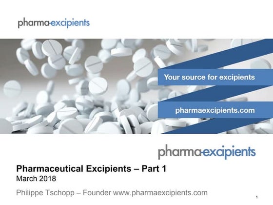 Safety testing of Excipients | PPTX