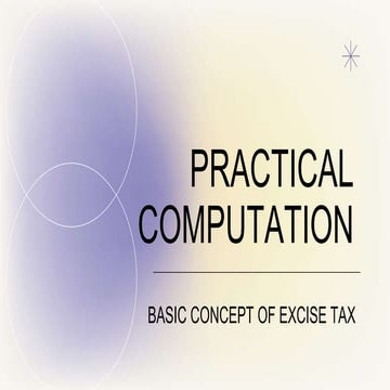 EXCISE-TAX-2024 practical computation basic concept of excise tax.pptx