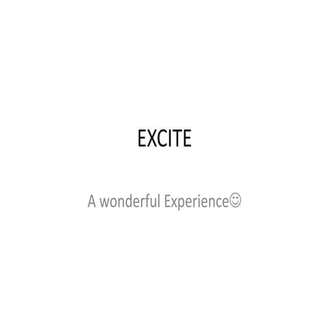 Excite | PPTX