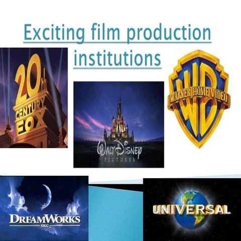Exciting Film Production Institutions | PPTX
