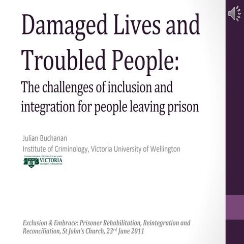Prisoner Reintegration: Challenges & Issues | PDF