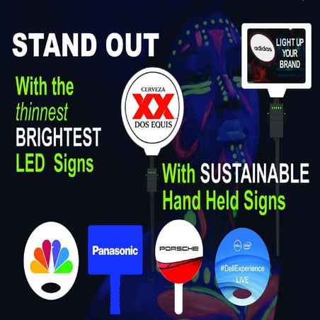 Exclusive Hand Held Signs - Lollipop Signs | PDF