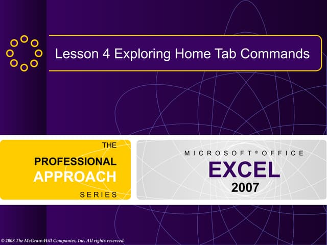 Excel training | PPT