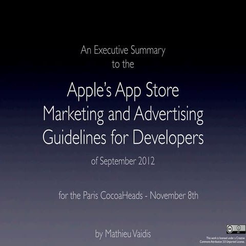 Apple Guidelines | PDF
