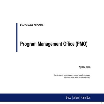 PMO Slides for Process Improvement in all environments | PPT
