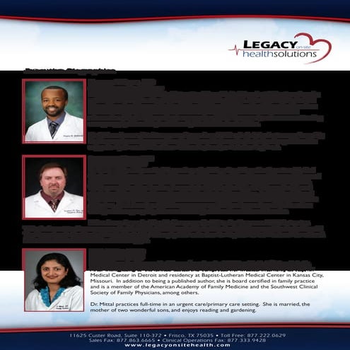 Executive Biographies | PDF