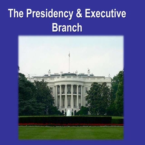 Executive Branch | PPT