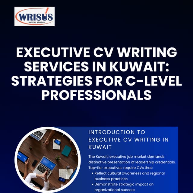 Executive CV Writing Services in Kuwait Strategies for C-Level ...