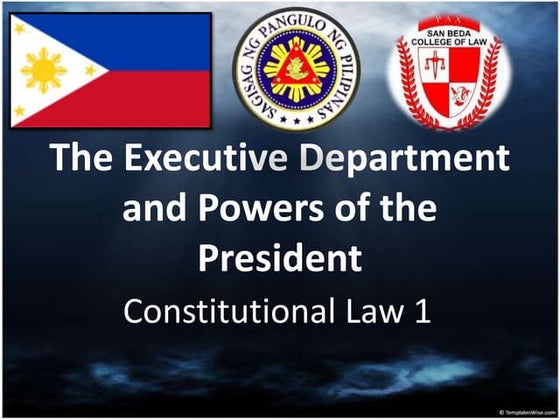 THE ROLES AND POWER OF EXECUTIVE BRANCH | PPTX | Political Issues ...