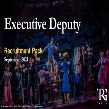 Executive Deputy Job Pack | TRG Arts | PDF