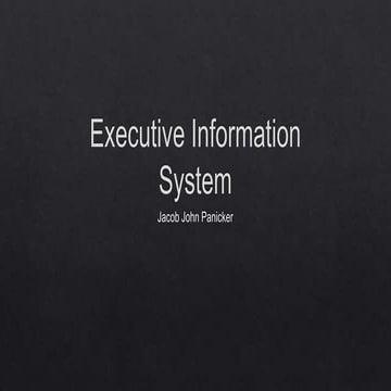 Executive information | PPT