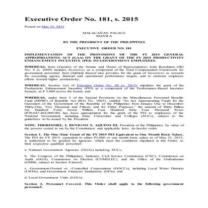 Executive order no | DOCX