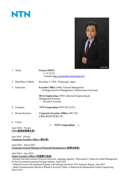 NTN Report 2020-2022 | PDF